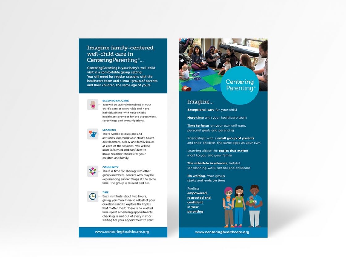 Centering Healthcare Institute | CenteringParenting® Rack Cards